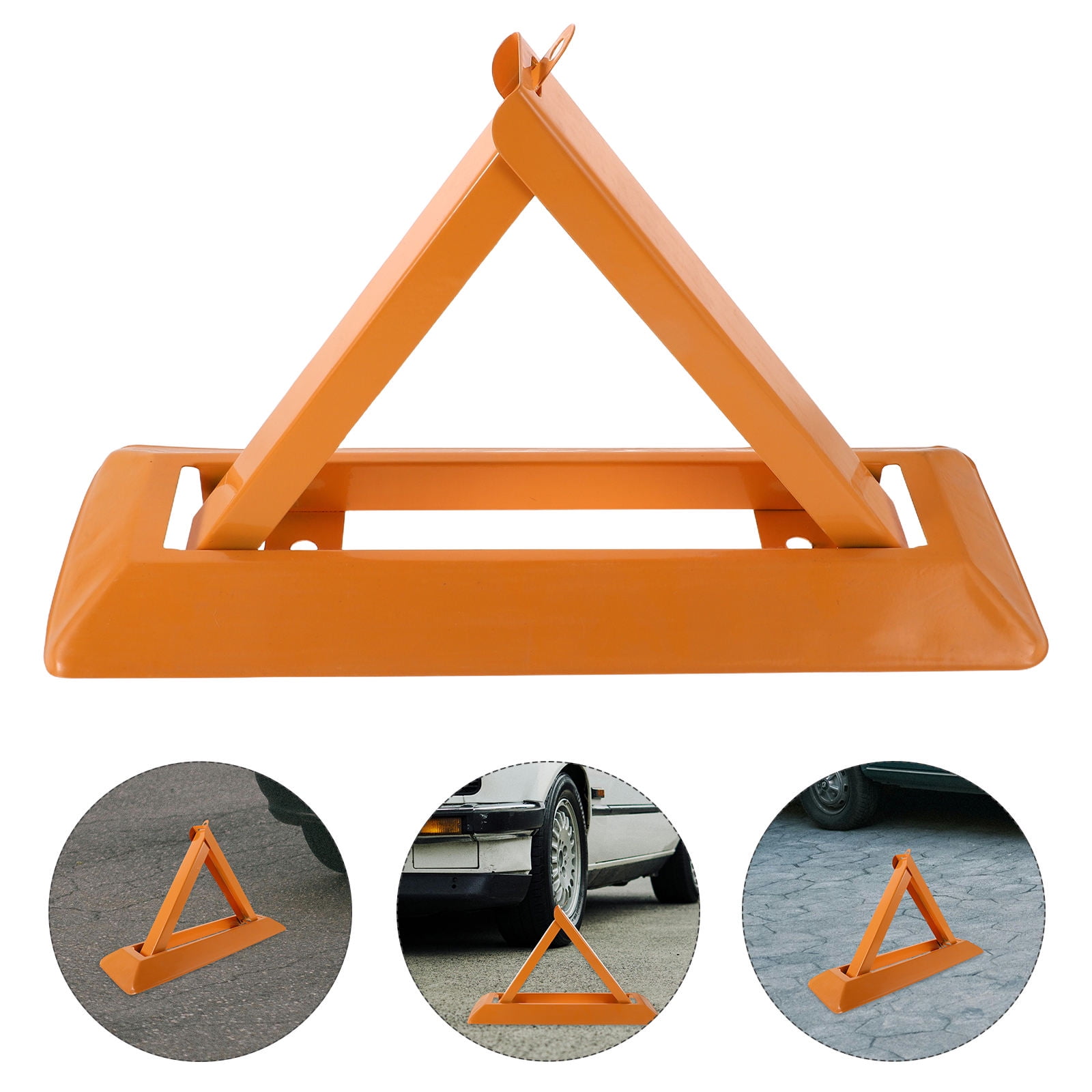 COMPUKAS Parking Stopper For Garage Parking Barrier Reinforced Steel ...