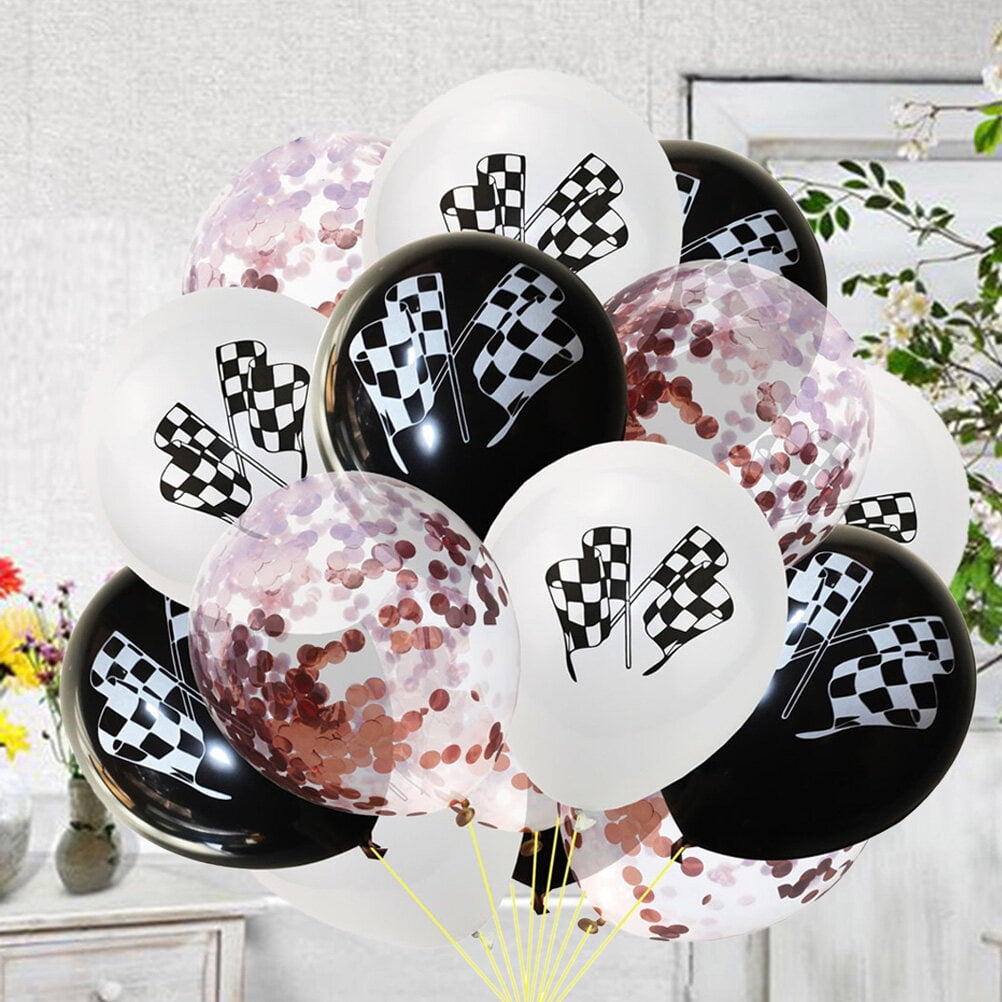 COMPUKAS Party Balloons 15 Pcs Round Latex Inflatable Decorative for ...