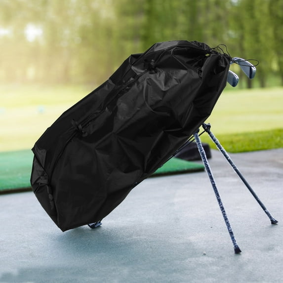 COMPUKAS Portable Lightweight Golf Bag Rain Cover 2pcs Rainproof Hood ...