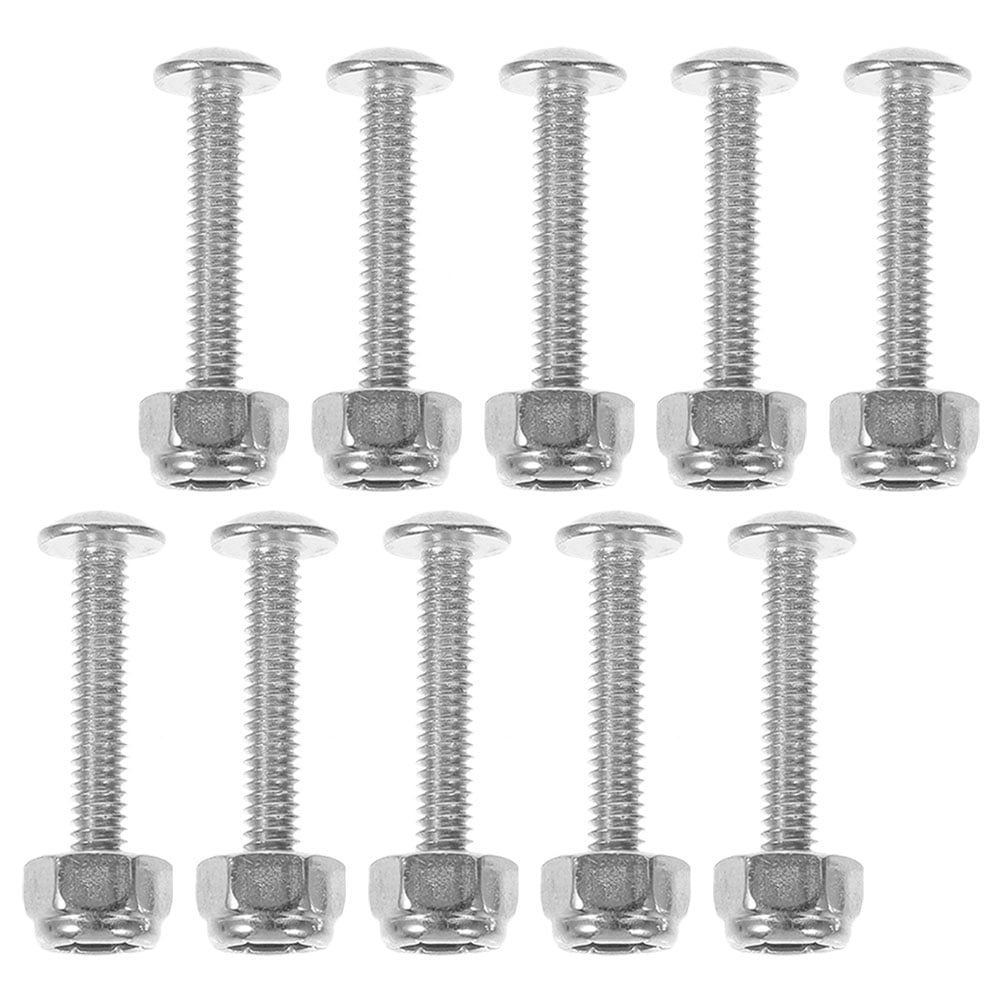COMPUKAS Professional Foosball Table Screws 10Pcs Galvanized Iron for ...