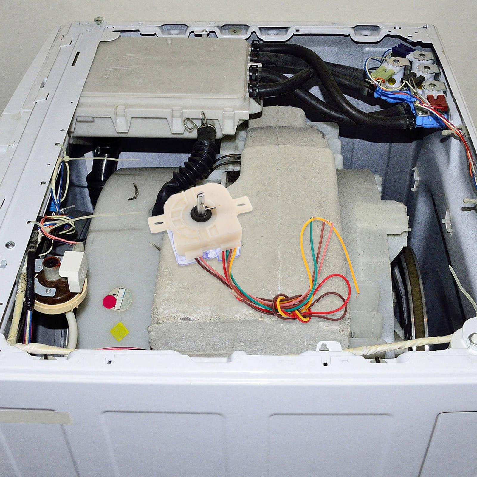 COMPUKAS Semi Automatic Dual Tub Washer Timer Switch Durable White ...