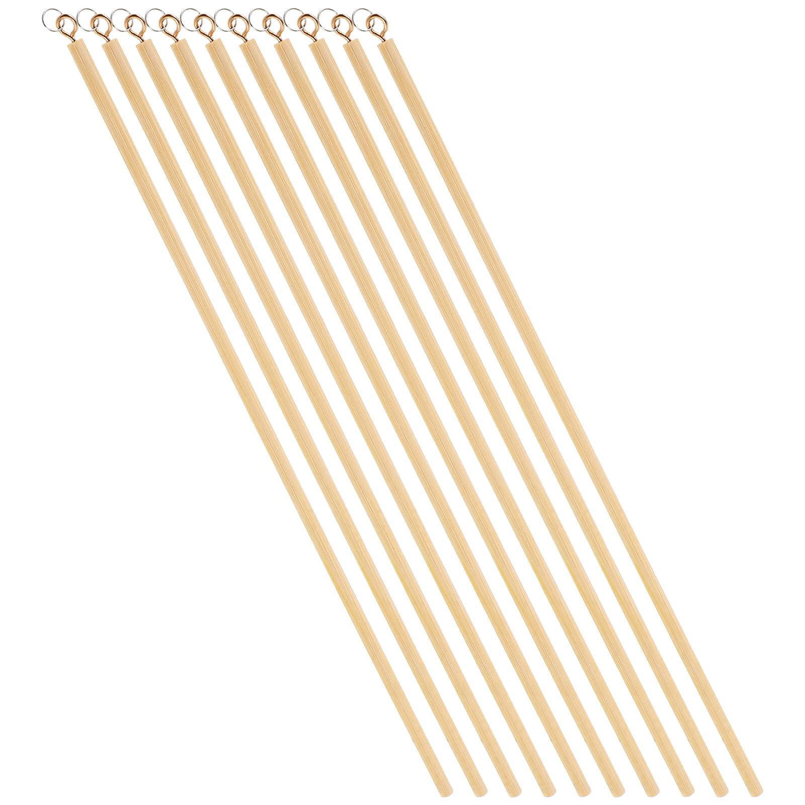 COMPUKAS Shadow Puppets Control Rod Wooden 10Pcs For Diy Projects ...