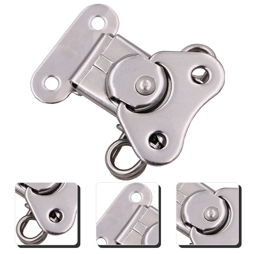 COMPUKAS Butterfly Latch Tool Box Lock Replacement 304 Stainless Steel ...