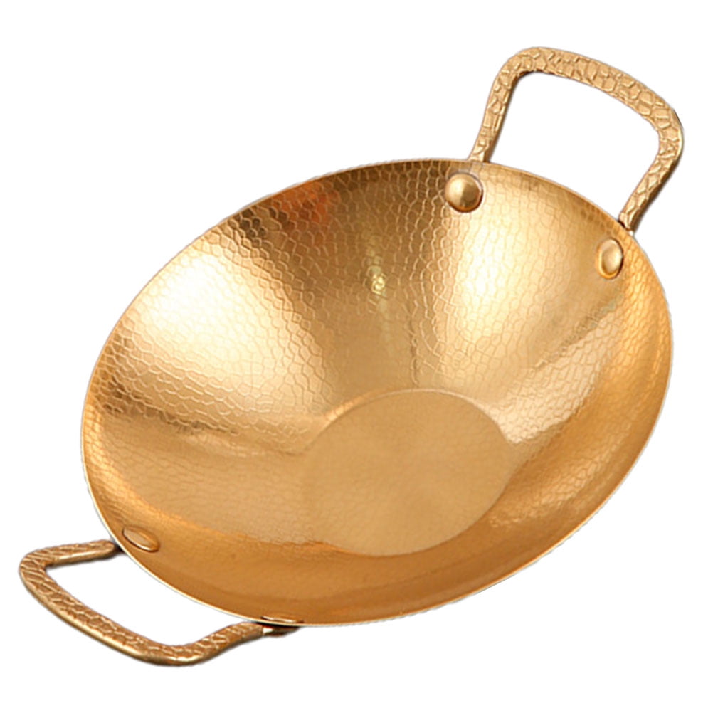 COMPUKAS Stainless Steel Kitchen Cookware with Hammered Texture for ...