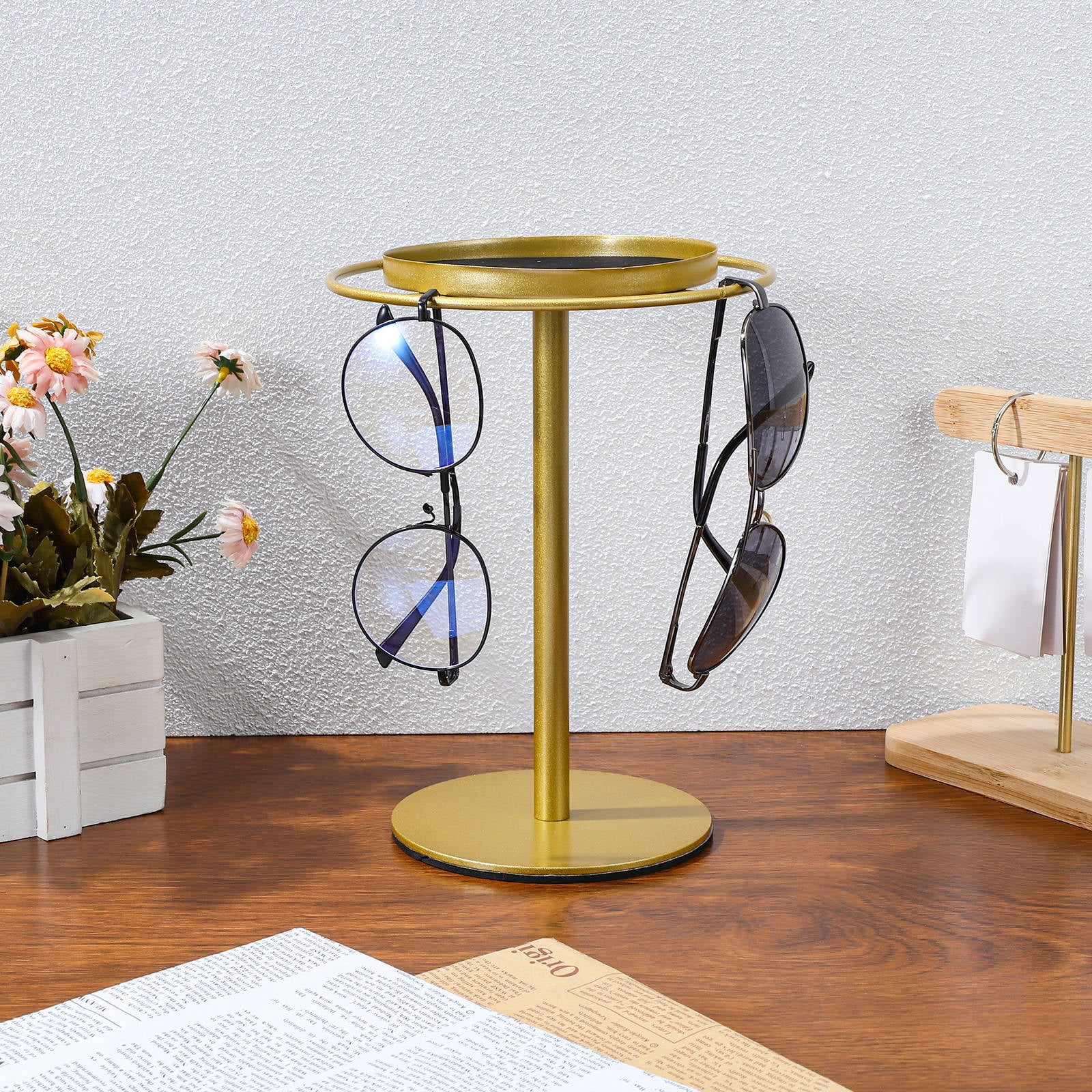 COMPUKAS Sunglass Rack Holder For Home Glasses Display Stand Iron ...
