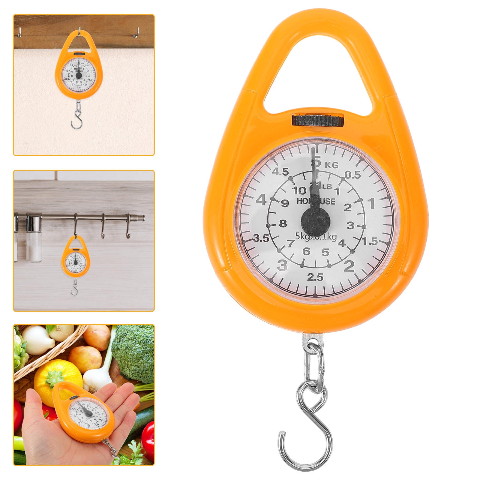 COMPUKAS Travel Luggage Weight Scale Hanging Scales Compact 1Pack ...
