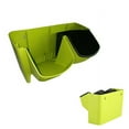 COMPUKAS Vertical Wall Planter Green with Dual Pots and Drainage Holes ...