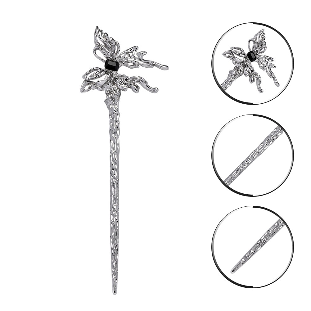 COMPUKAS Vintage Hair Chopstick Hair Stick Smooth Edges Chinese Style ...