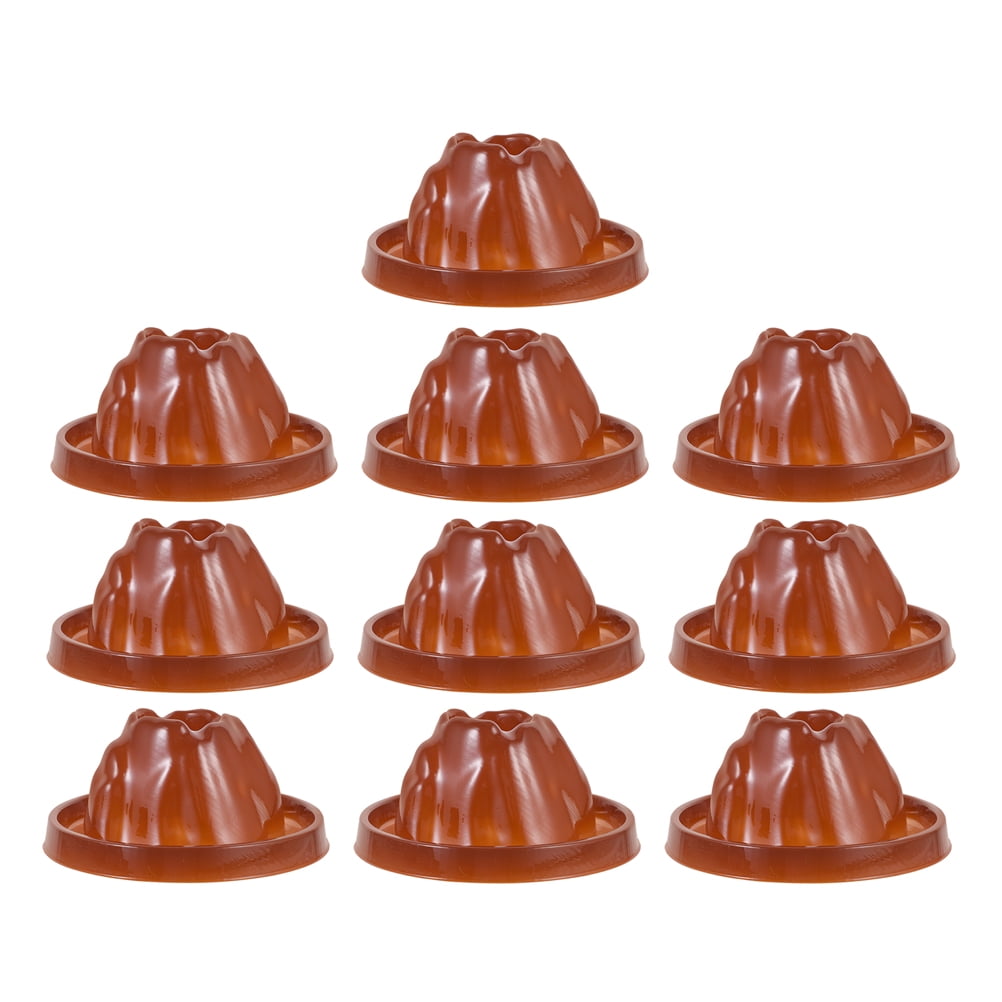 COMPUKAS Volcano Science Models for Decor 10pcs Coffee Plastic DIY ...