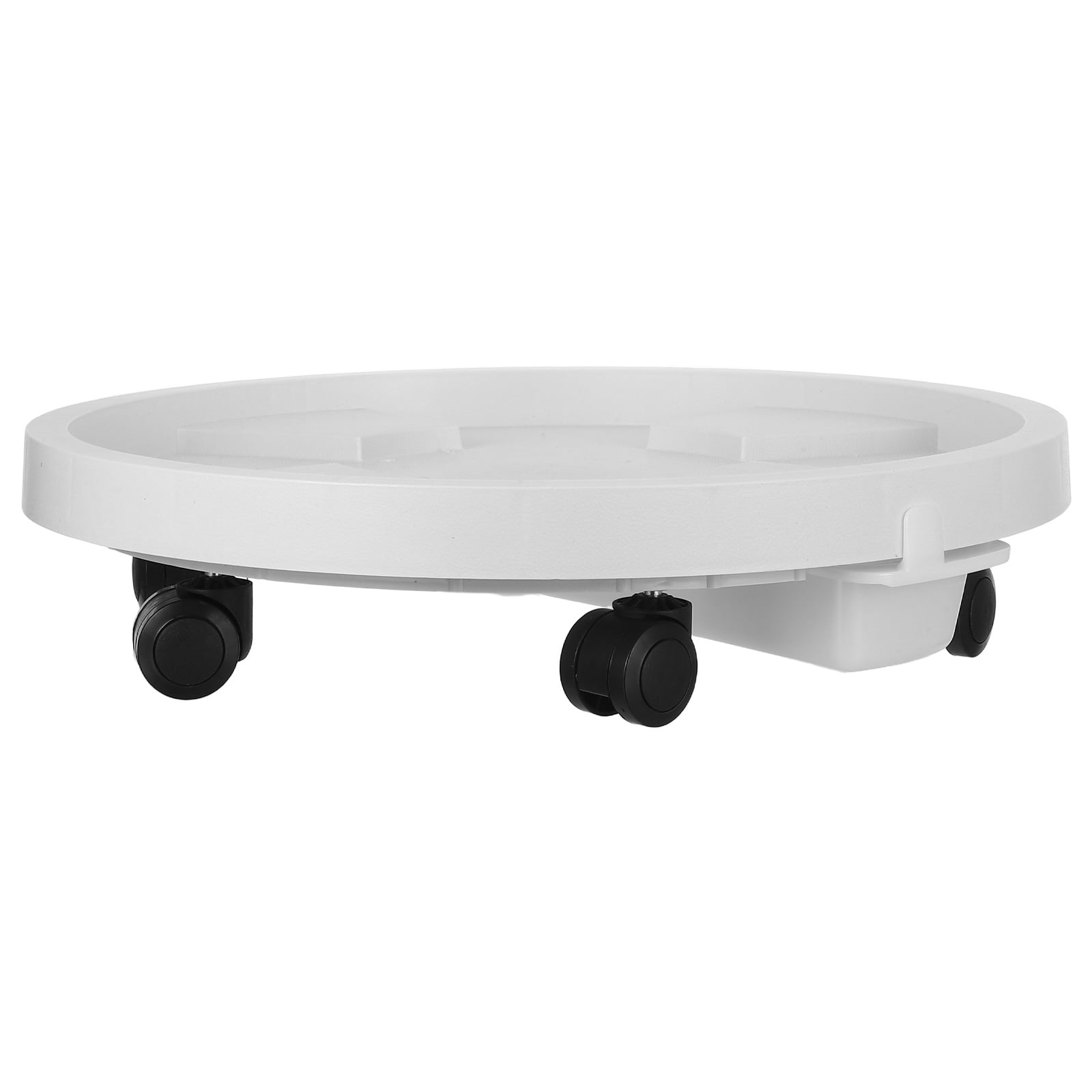 COMPUKAS bases with wheels for plants Plant Trolley With Wheels White ...