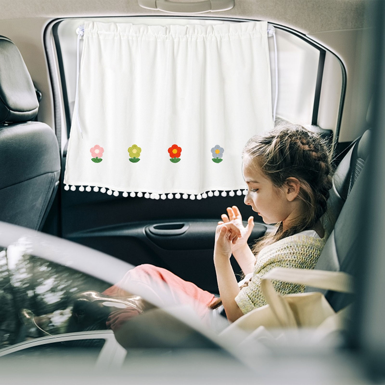 Car Window Shades,Universal Full Cover Car Curtains for Baby,Blackout ...