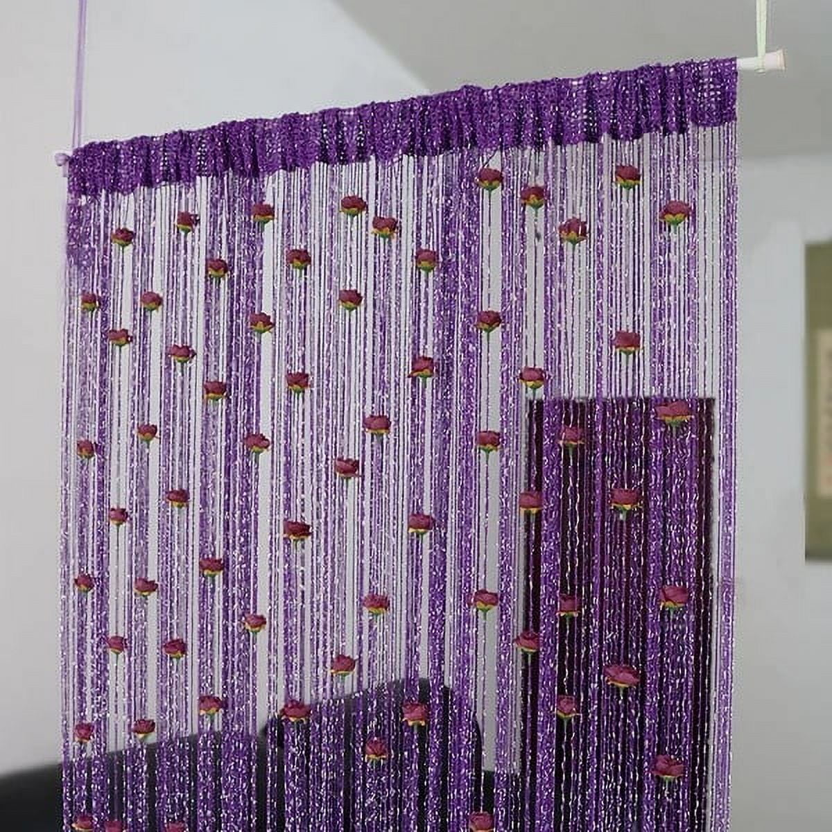 Door Fringe Curtain,Door Curtains,Rose Thread Ribbon Door String ...