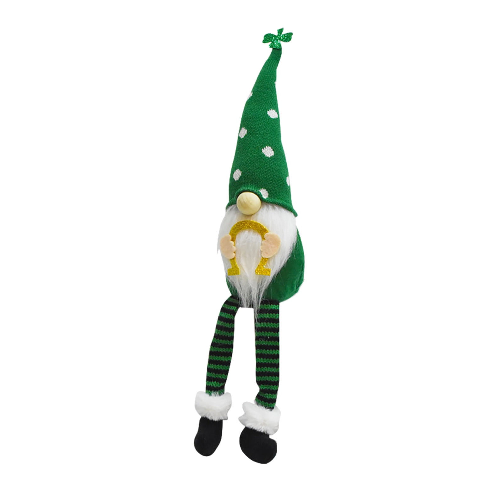COMTOA Clearance St Patrick's Day Gnomes Plush Decorations,Green Irish ...