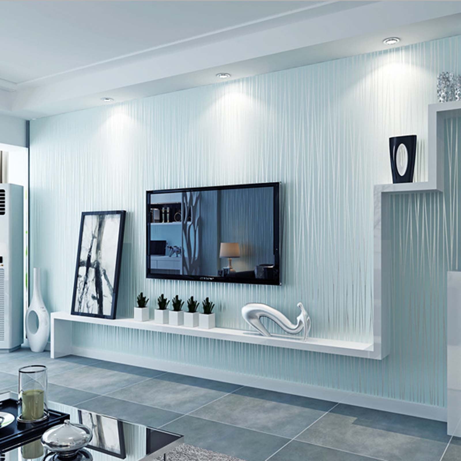 Striped Peel and Stick Wallpaper Boho Contact Paper for Cabinets Stripe ...