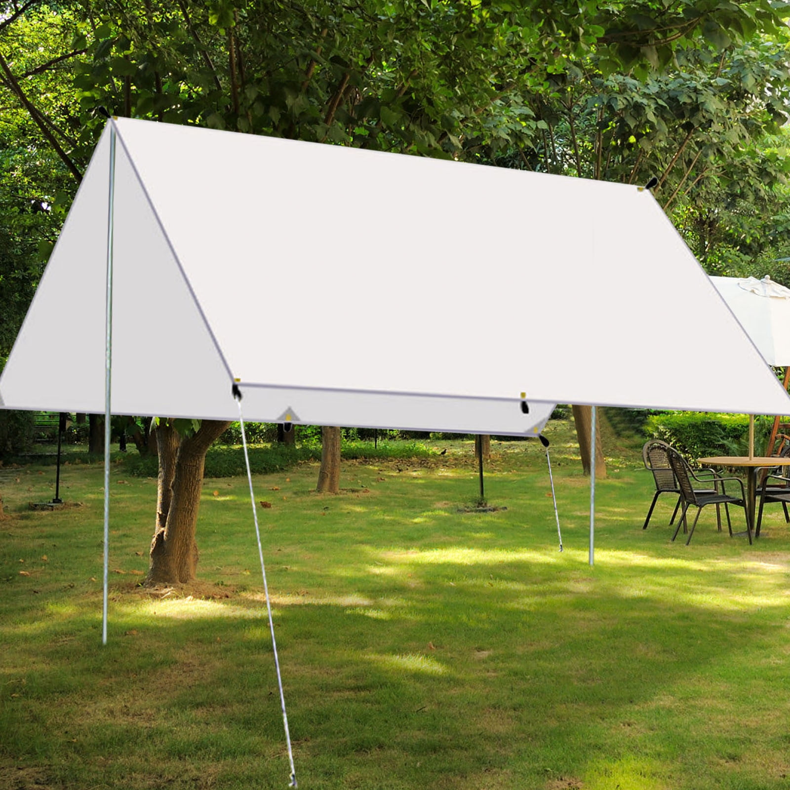 UPF50+ Beach Canopy, Windproof & Water-Resistant, Easy Pop-Up Design ...