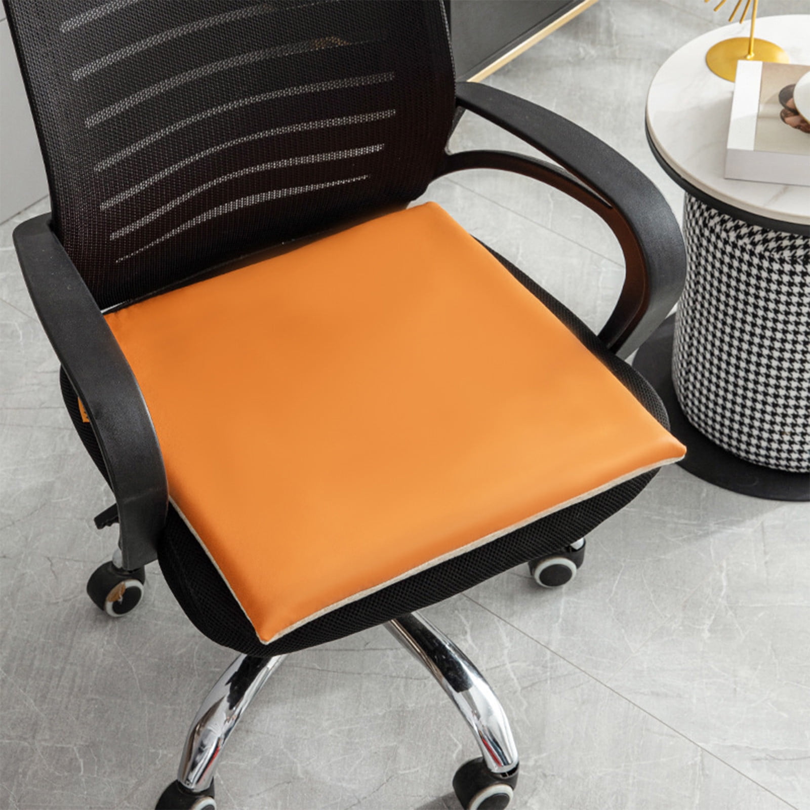 Square Chair Cushion Covers 16x16In, High Density Sponge Floor Cushion ...