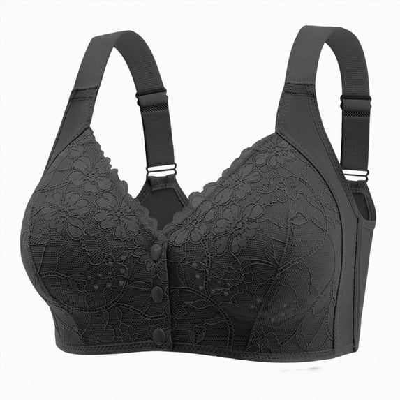 COMVALUE 2026 Bras Old Women Comfort No Underwire Full Coverage Bras ...