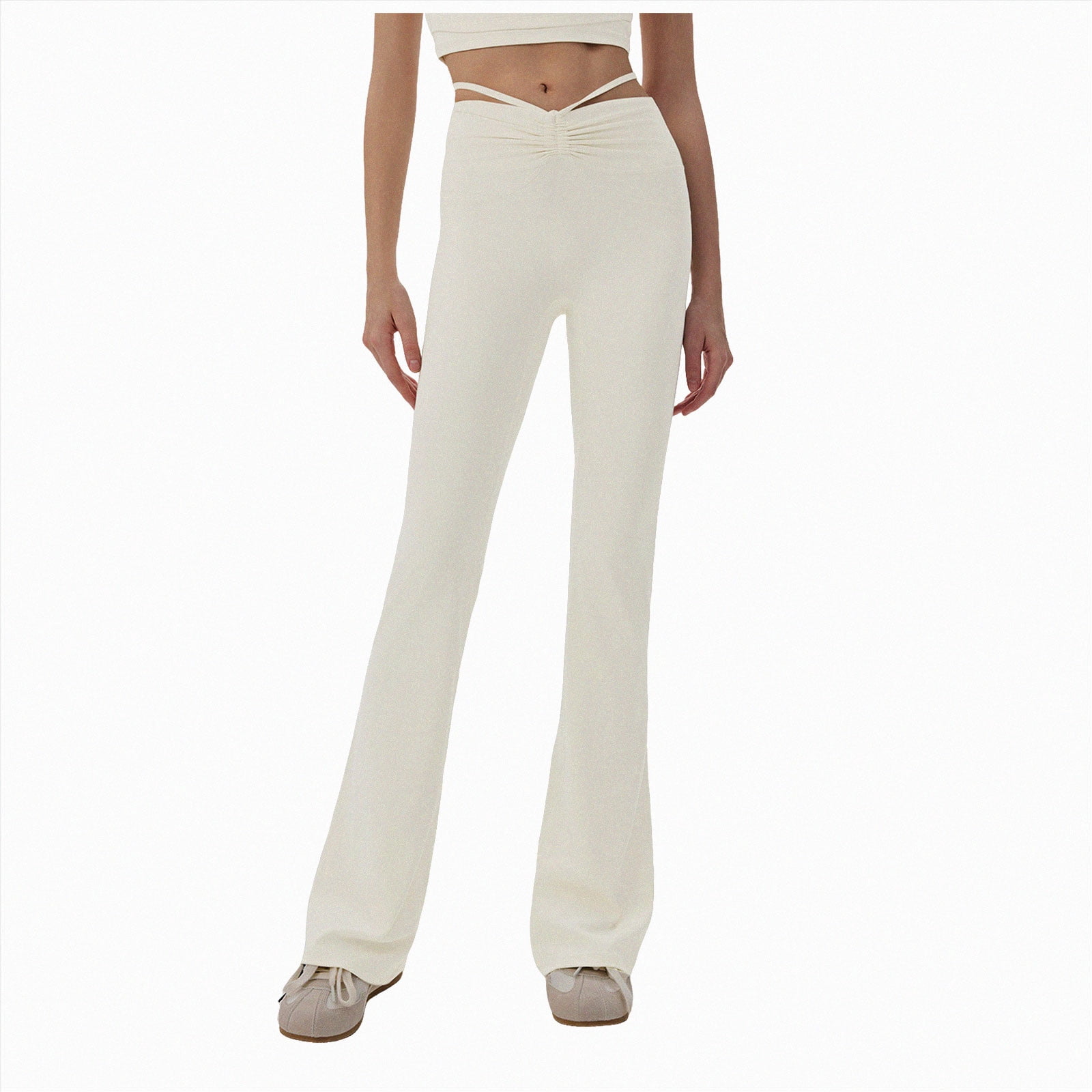 COMVALUE 2026 Fashion Bandage Fit Drawstring Straight Leg Comfy Pants ...
