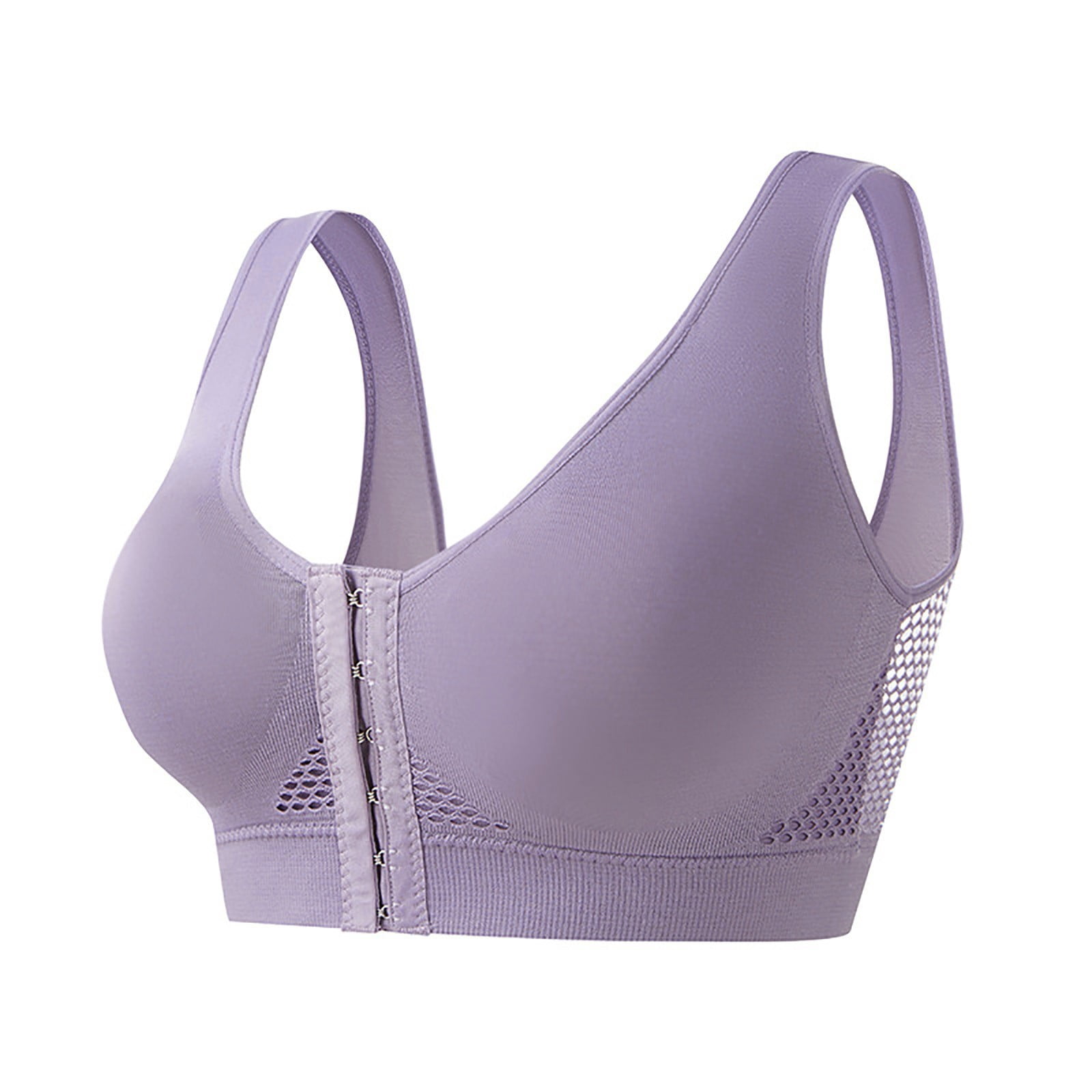 COMVALUE Bra for Women Front Closure Post Surgical Bras Mastectomy ...