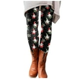 COMVALUE Christmas High Waisted Leggings for WomenTummy Control Yoga ...