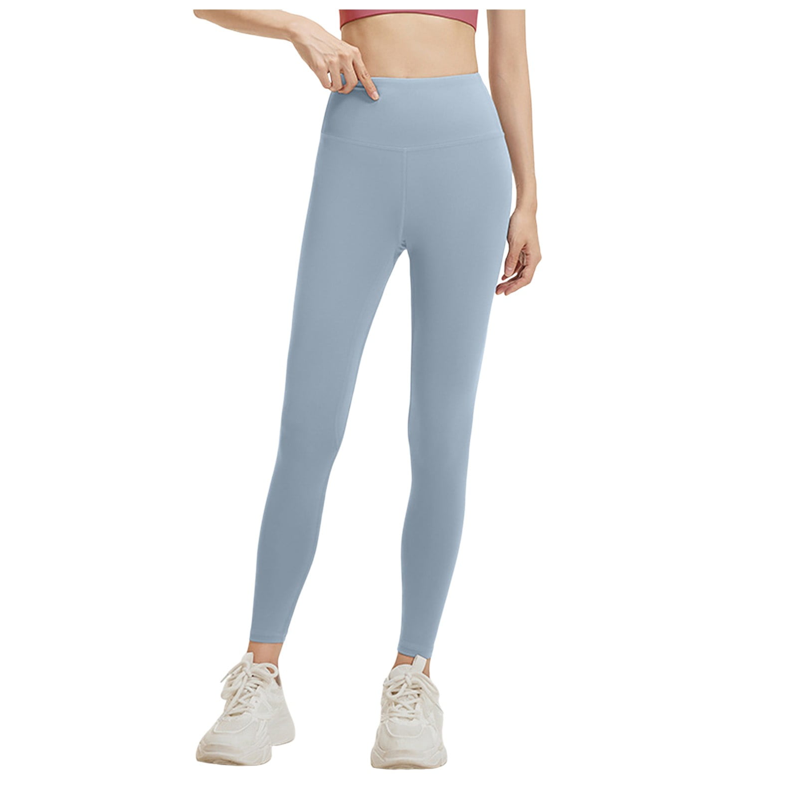 COMVALUE Compression Yoga Pants in High Waist Athletic Pants Tummy ...