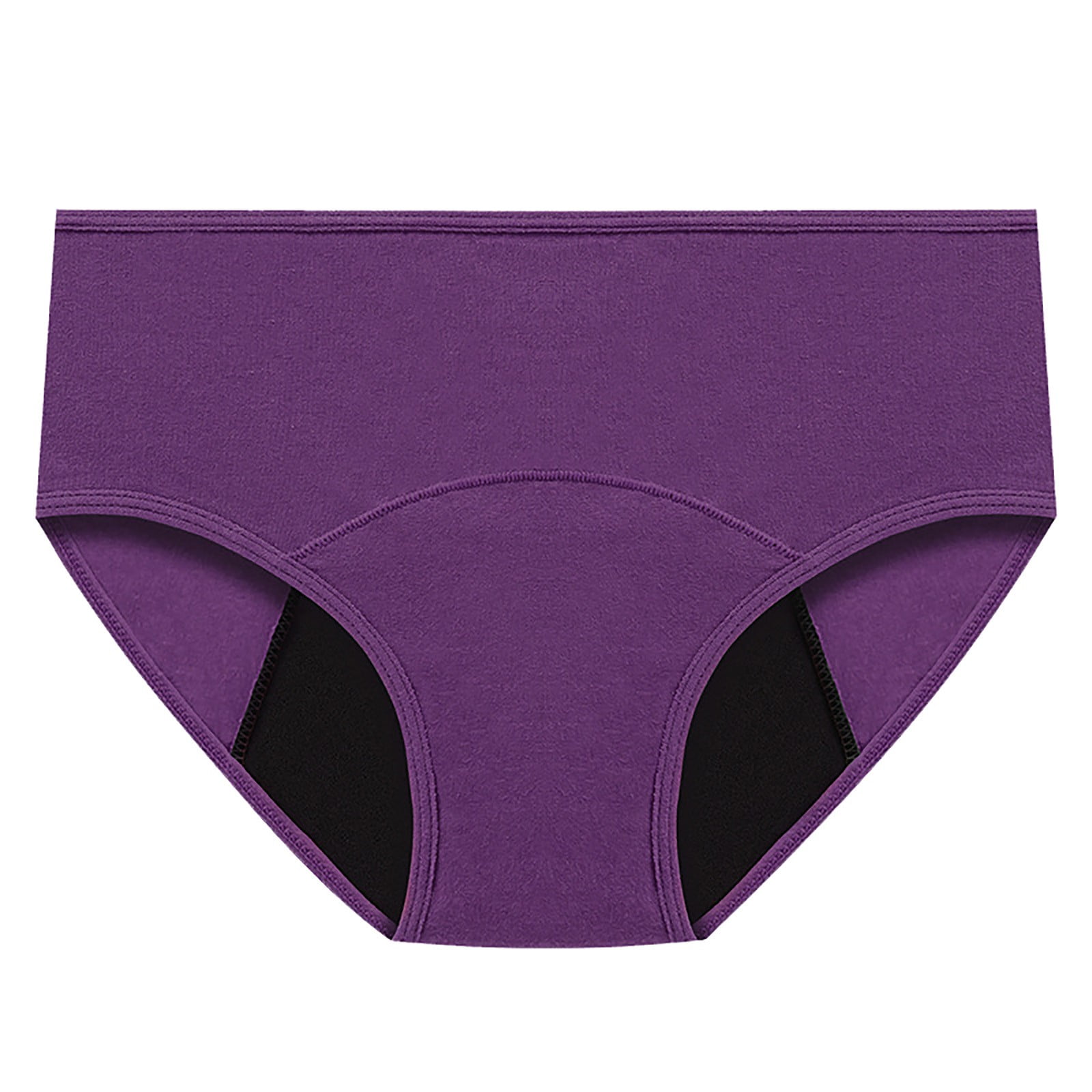 COMVALUE Period Underwear Menstrual Panties High-Cut Cheeky Bikini ...