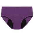 COMVALUE Period Underwear Menstrual Panties High-Cut Cheeky Bikini ...