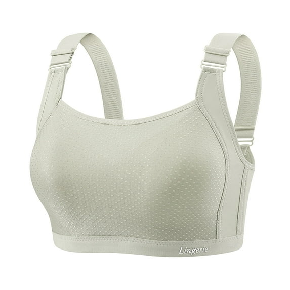 COMVALUE Seamless Minimizer Bra Mesh Full Coverage Padded Lift Support ...