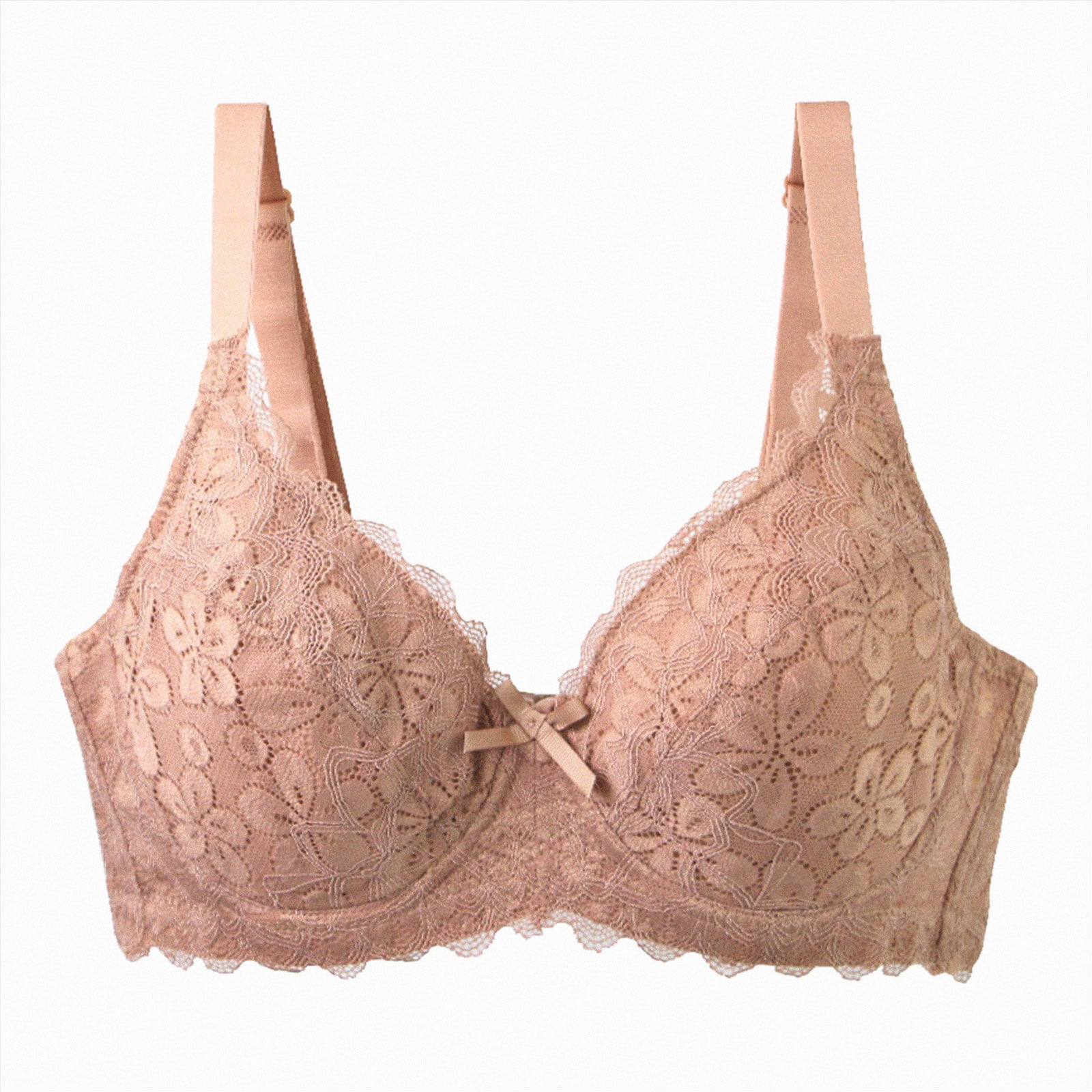 COMVALUE Sexy Bralettes for Women V Neck No Underwire Push Up Comfort ...