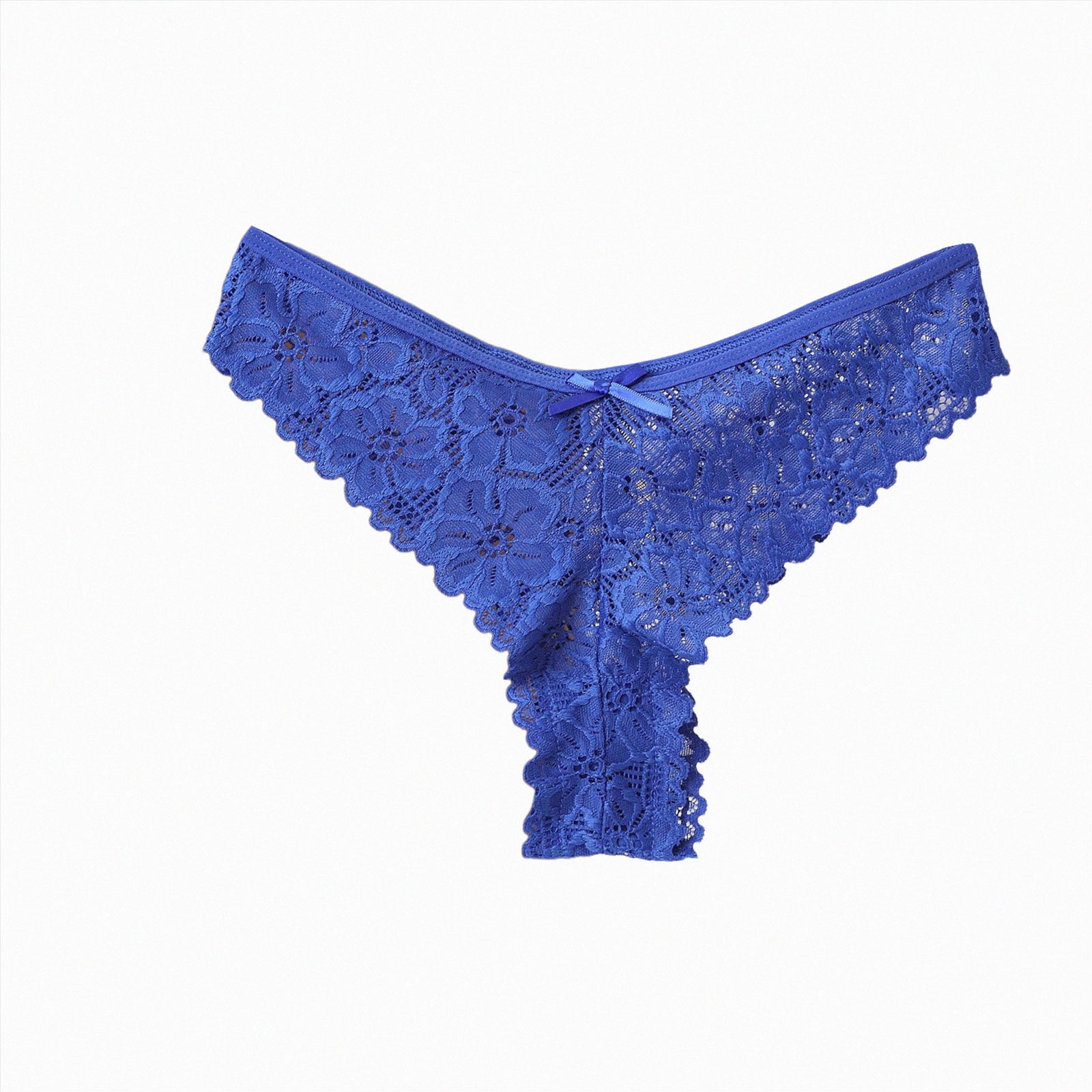 COMVALUE Sexy Seamless Thongs Women Lace Underwear Breathable Low Rise ...