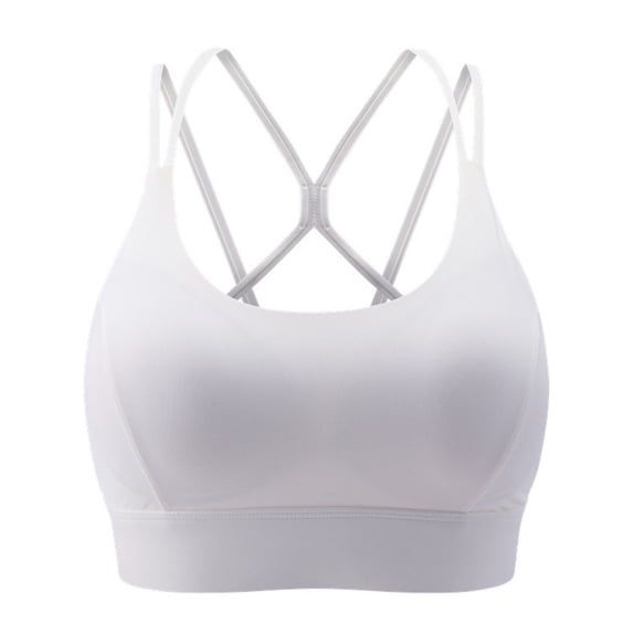COMVALUE Sports Bra for Women Sexy Crisscross for Yoga Running Athletic ...