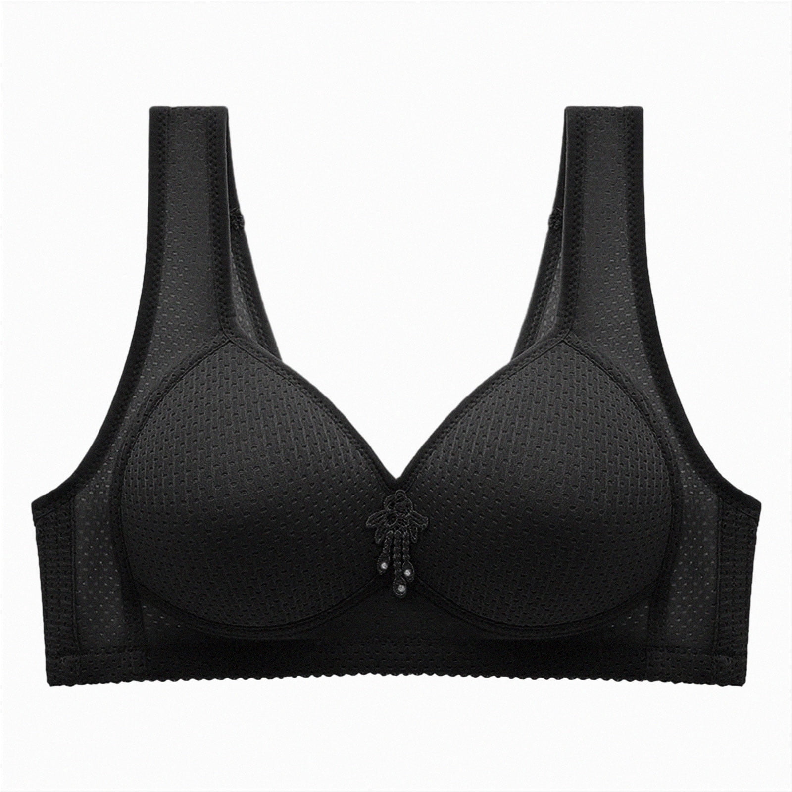 COMVALUE Wireless Bras for Women Full Coverage Plus Size No Underwire ...