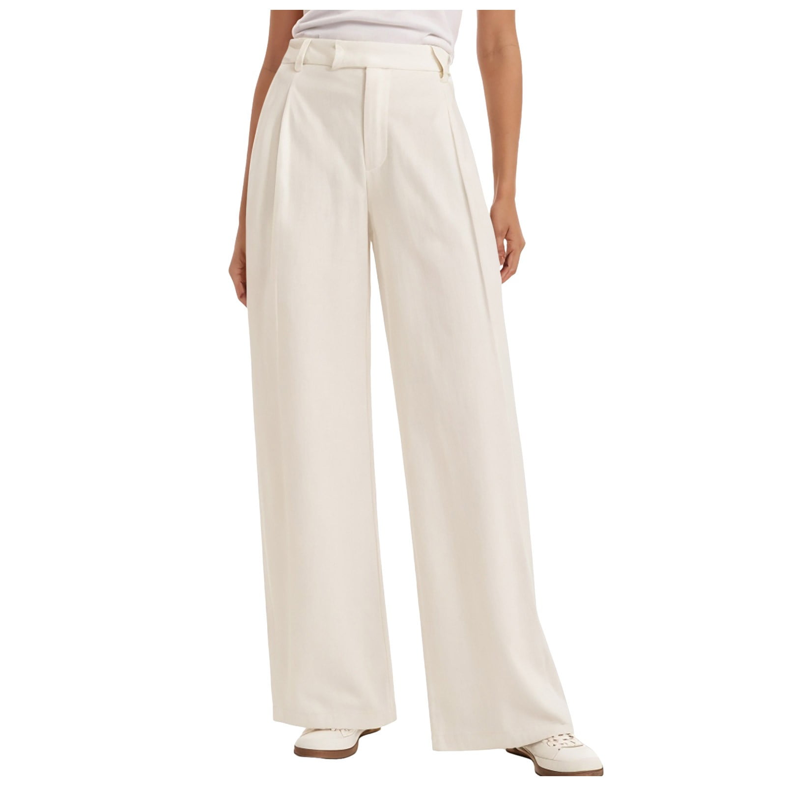 COMVALUE Women Palazzo Pants Spring 2026 Casual Wide Leg Trousers Loose ...