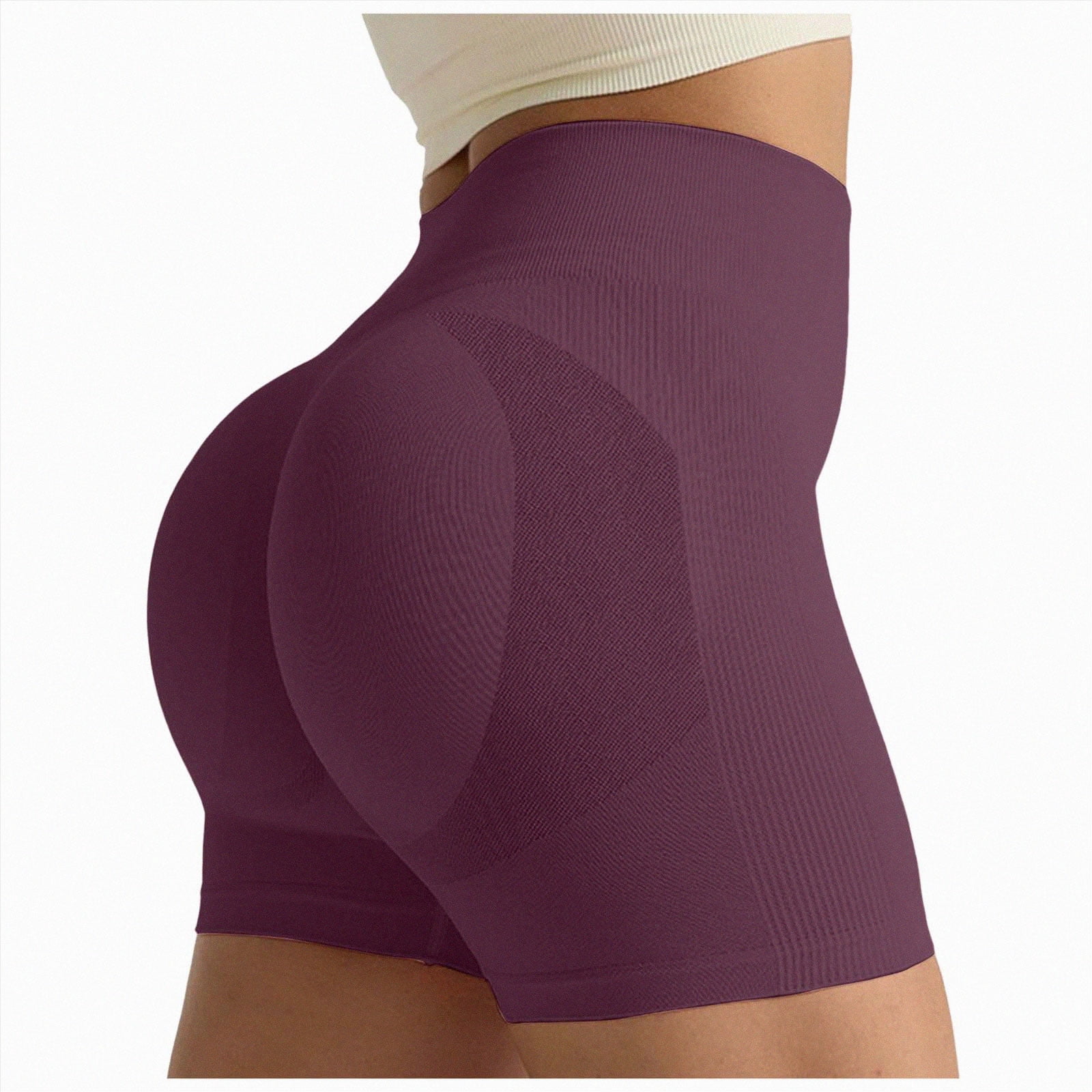 COMVALUE Women Workout Impact Shorts Hidden Scrunch Lifting 2.5"/3.6"/4 ...