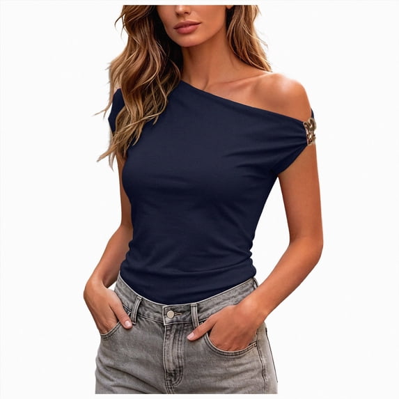 COMVALUE Women's 2026 Summer Off Shoulder Tops Going Out Sexy Y2k ...
