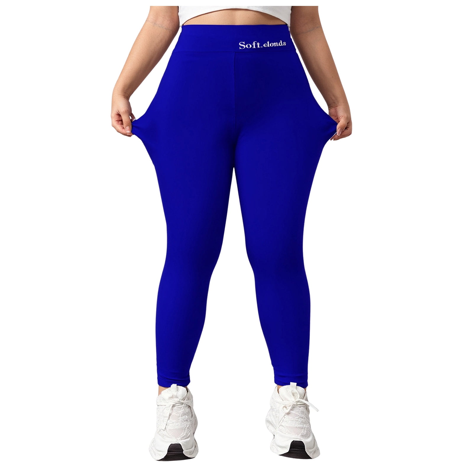 COMVALUE Women's High Waisted Thermal Warm Fashion Pants Workout Tummy ...