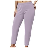 COMVALUE Women's Plus Workout Leggings High Waisted Lounge Tummy ...