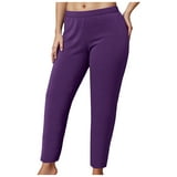 COMVALUE Women's Plus Workout Leggings High Waisted Lounge Tummy ...