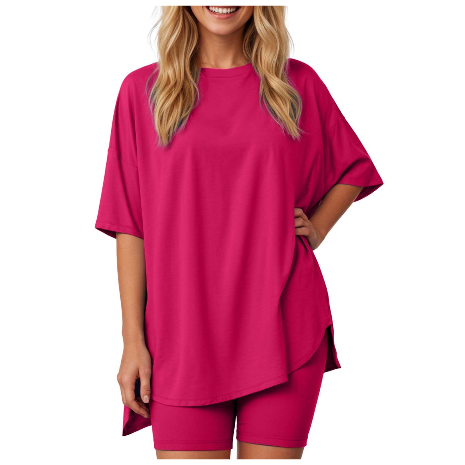 COMVALUE Women's Two Piece Short Sets Summer Lounge Sweatsuits Outfits ...