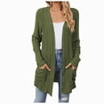 COMVALUE Womens Long Cardigan Lightweight Sweater Open Front Long ...