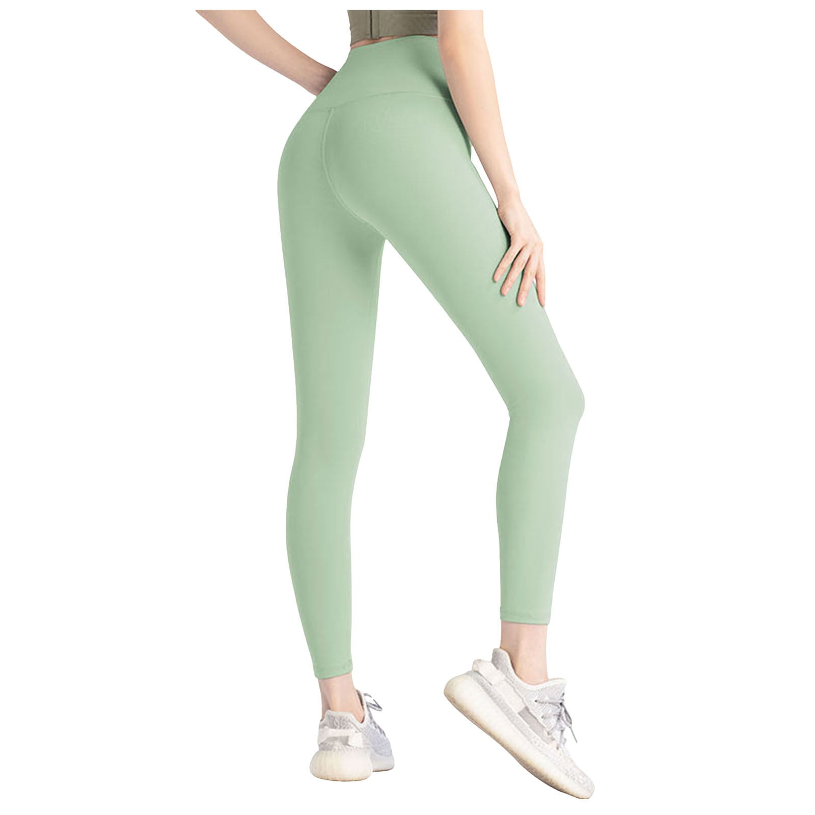COMVALUE Workout Leggings for Women - High Waisted Yoga Pants Tummy ...