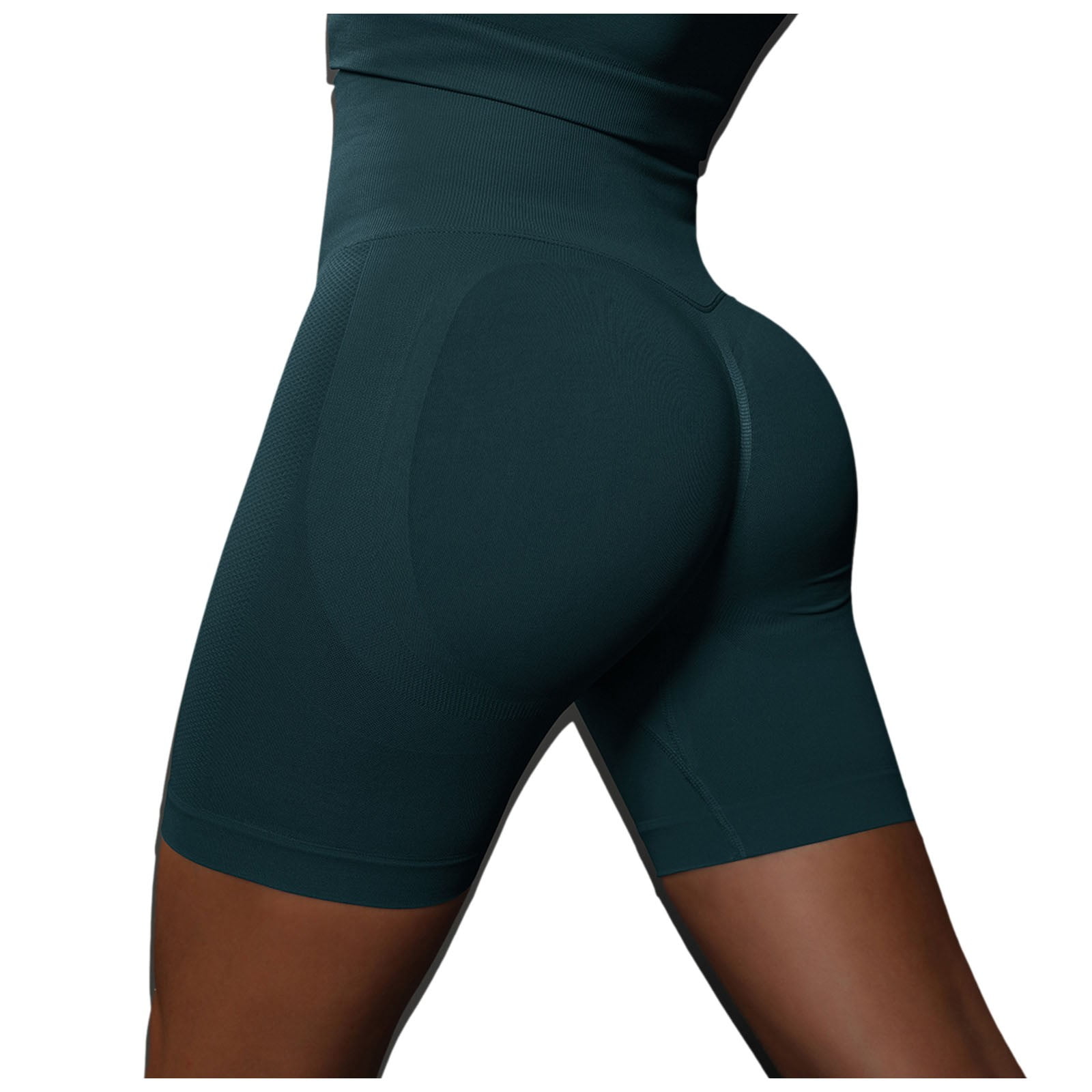 COMVALUE Workout Shorts Women, High Waisted Seamless Lifting Scrunch ...