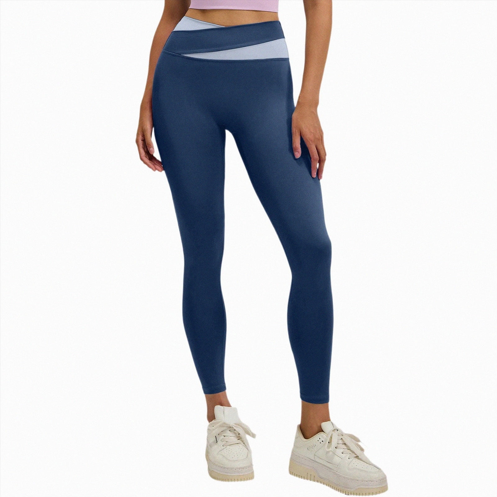 COMVALUE Yoga Pants Women High Waist Yoga Pants Women No Front Seam ...