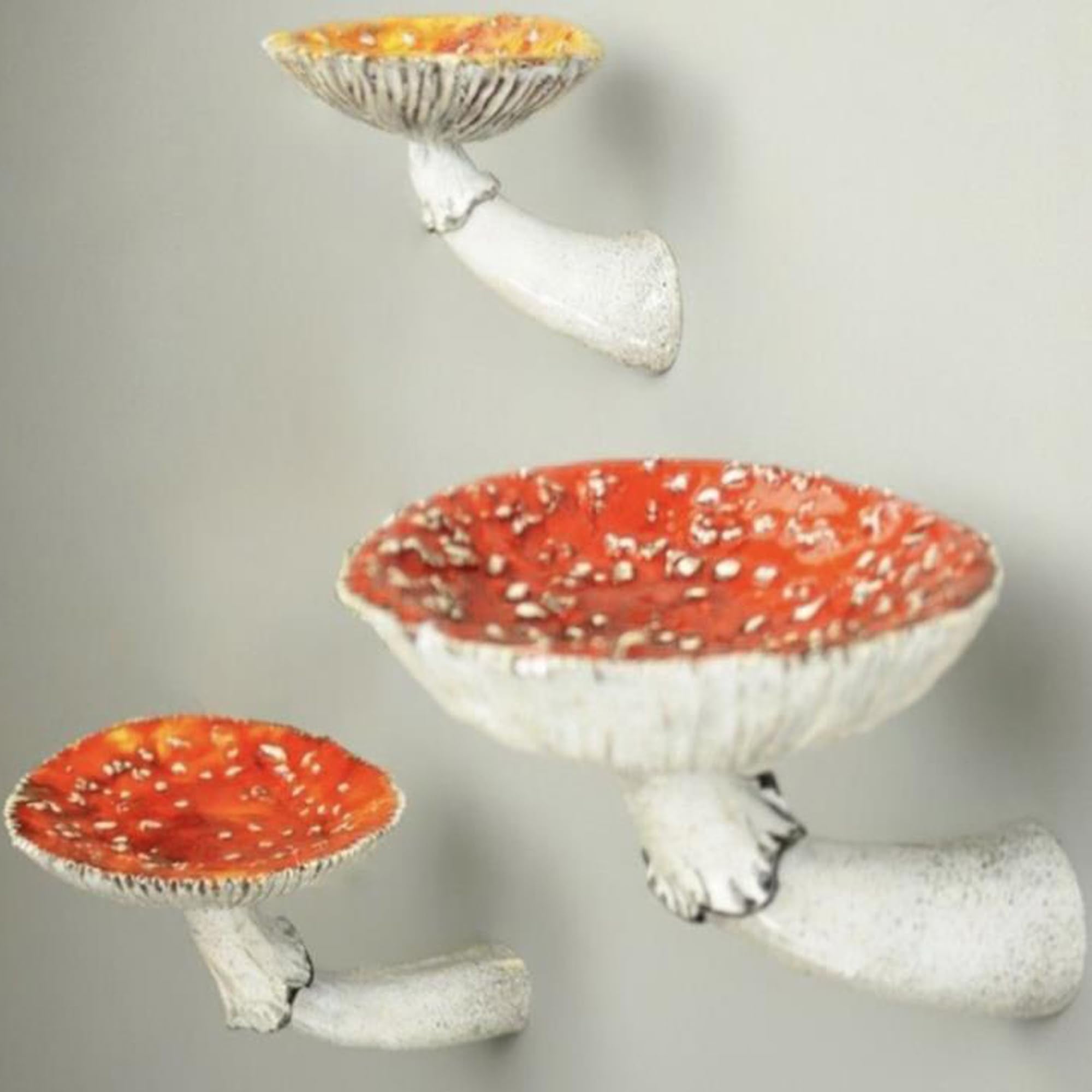 CONAVAS Mushroom Shelf 3 Pack Cute Cottage Core Wall Decor Indoor ...