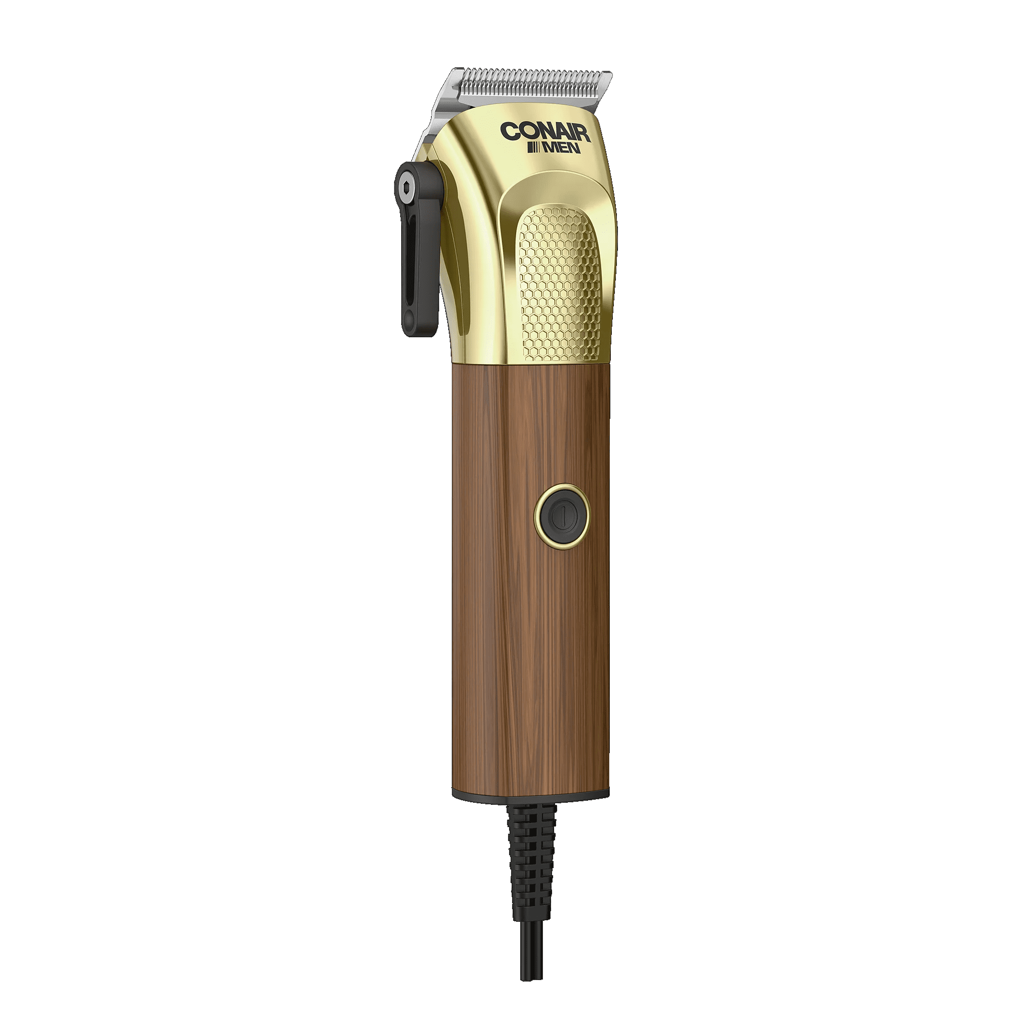 CONAIR HC6000W MEN Wood and Gold Performance 19 Piece Home Hair Cutting ...