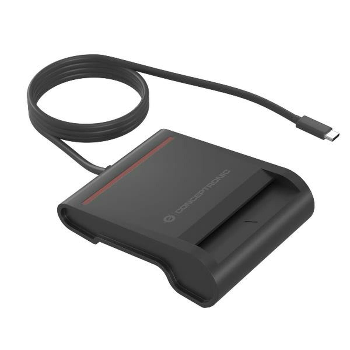 External Card Reader Conceptronic 110530707101 Black - Walmart.com