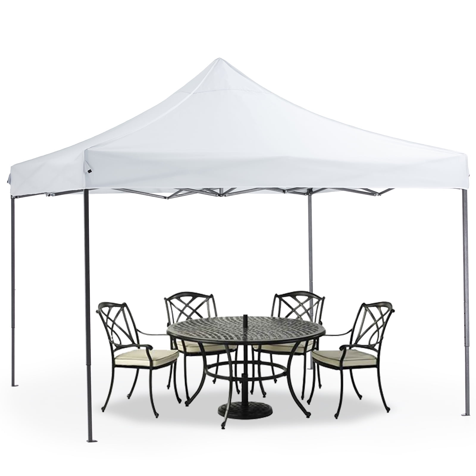 CONCETTA 10x10 Heavy-Duty Waterproof Pop-Up Canopy Tent with Sandbags ...