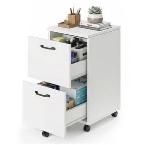 CONCETTA 5-Drawer File Cabinet, Small Filing Cabinet Under Desk, Black ...