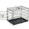 CL.HPAHKL Durable Wire Dog Crate, Folding Metal Dog Kennel Double Door ...