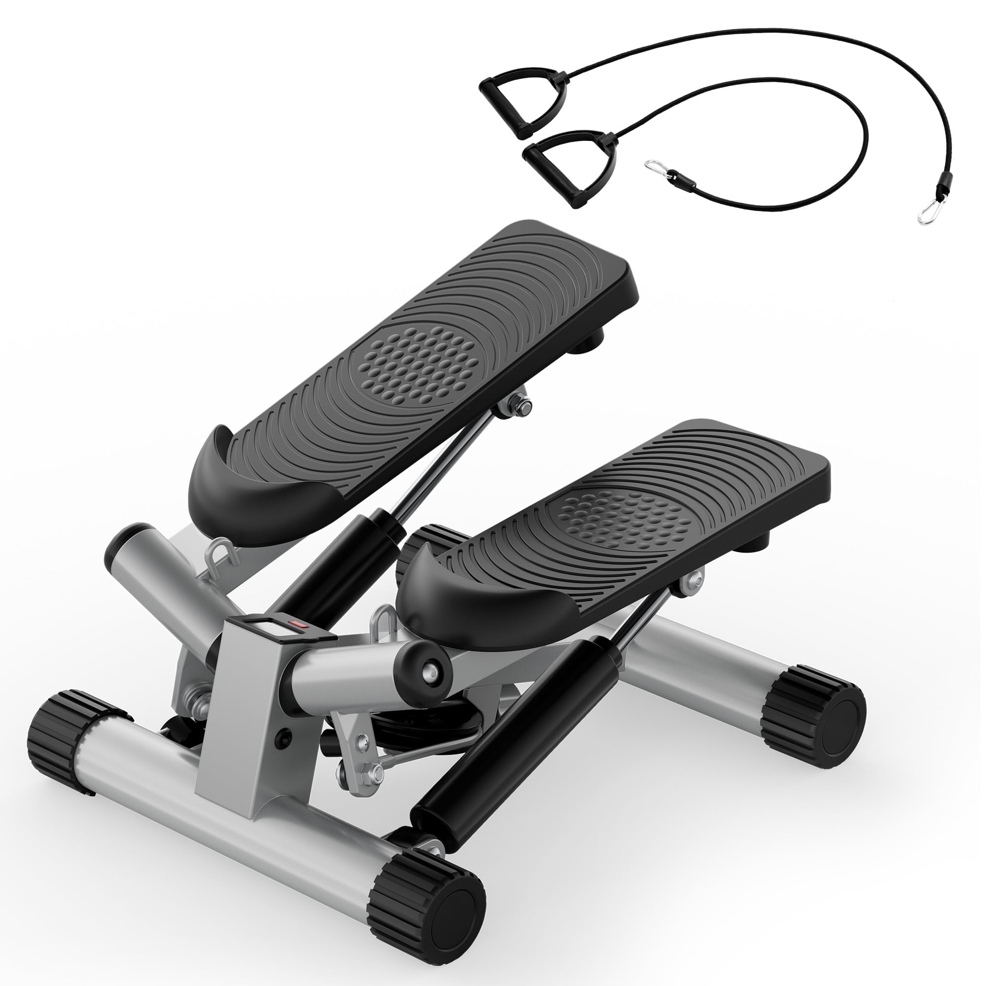 CONCETTA Stair Stepper with Resistance Bands, Silent Hydraulic System ...